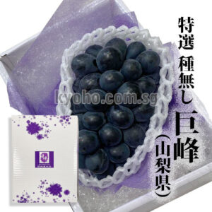 Kyoho Grapes – From Yame (Seedless) | Akashu Premium Grade | Fukuoka ...
